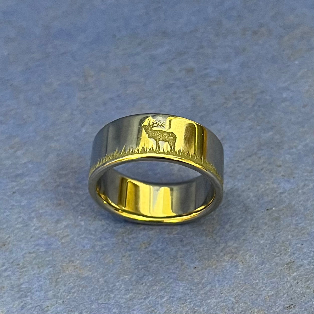 Elk Bow Hunter – Boone Titanium Rings