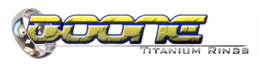 Fonts – Boone Titanium Rings