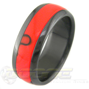 Redline – Boone Titanium Rings