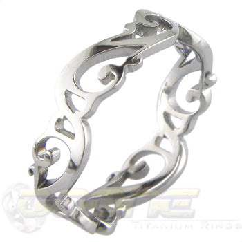 Tuscany – Boone Titanium Rings